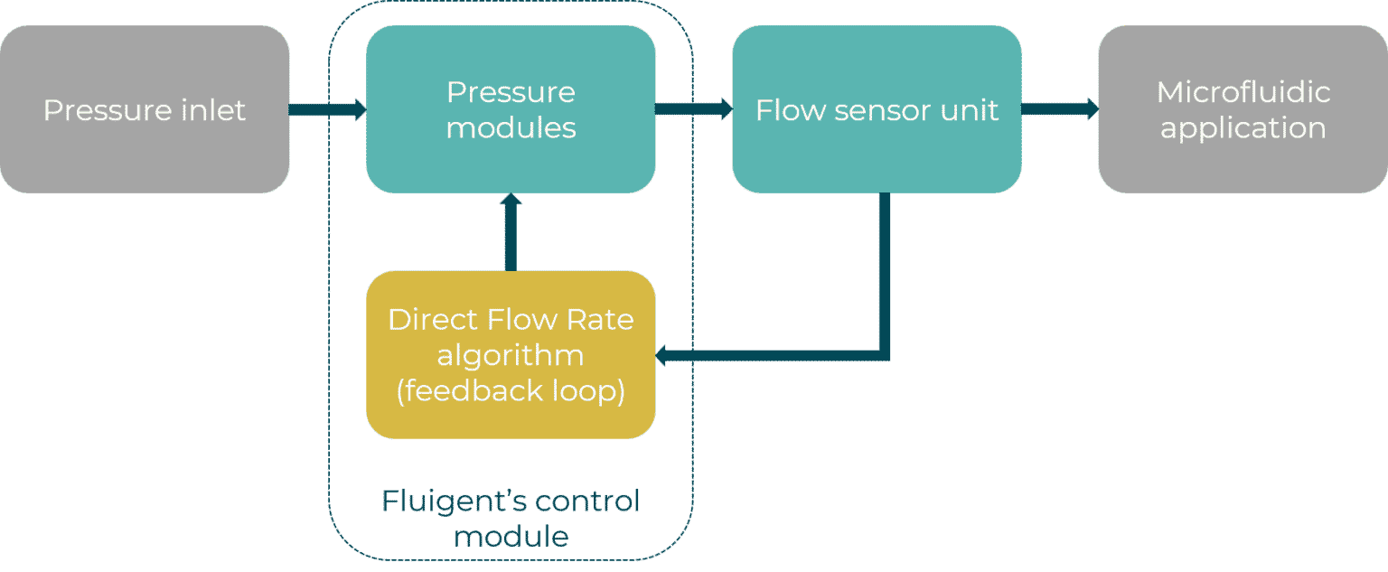 Microfluidic Direct Flow Control Algorithm Fluigent